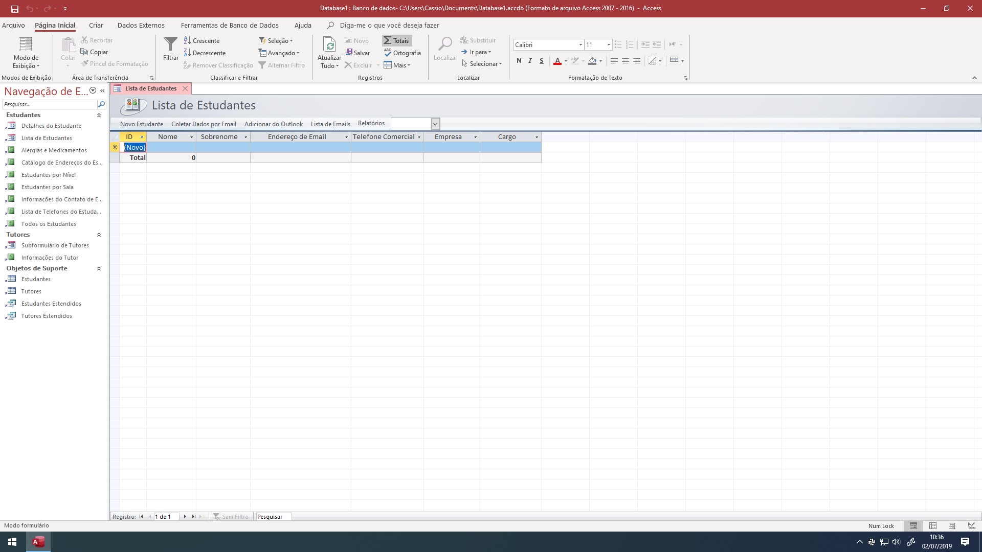 Curso de Access 2019 presencial ou online - Social Idiomas e Intercâmbios - Cursos de Inglês ...